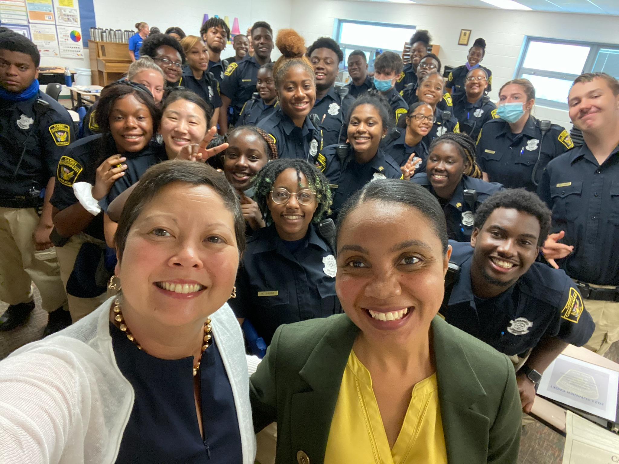 City Manager Paula Boggs Muething and Assistant City Manager Sheryl ...