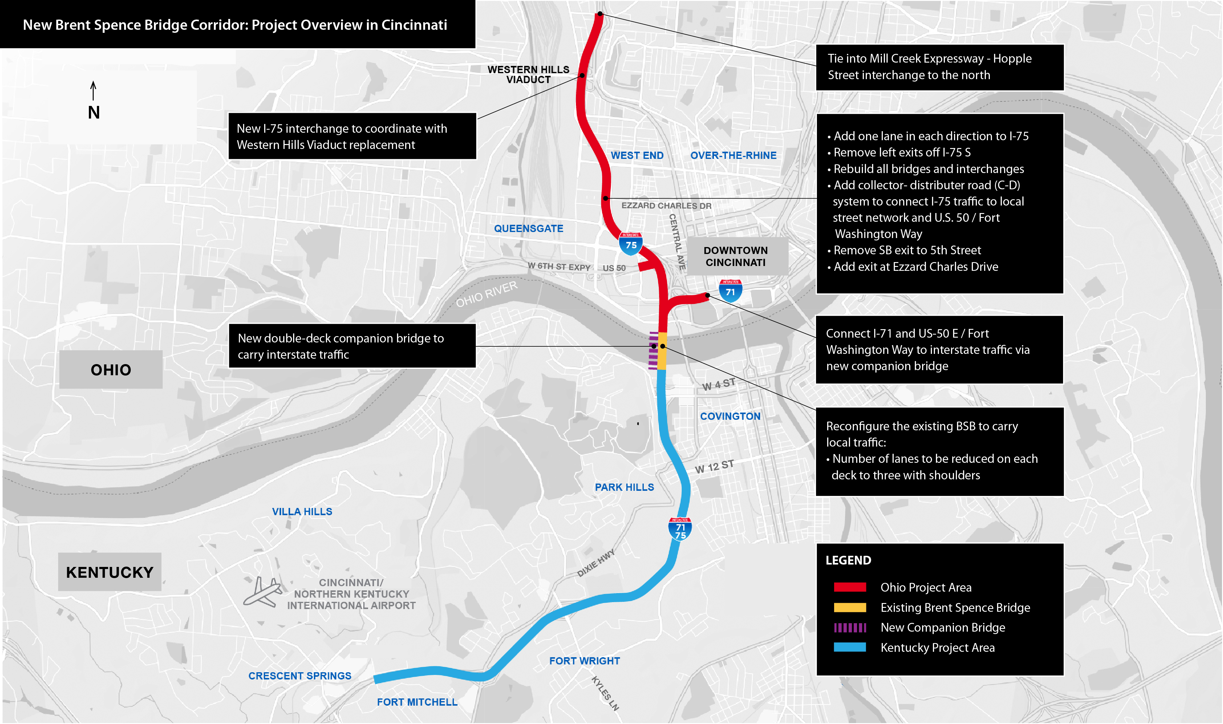 New Brent Spence Companion Bridge - Transportation & Engineering