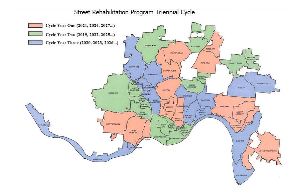 Street Rehabilitation Program - Transportation & Engineering