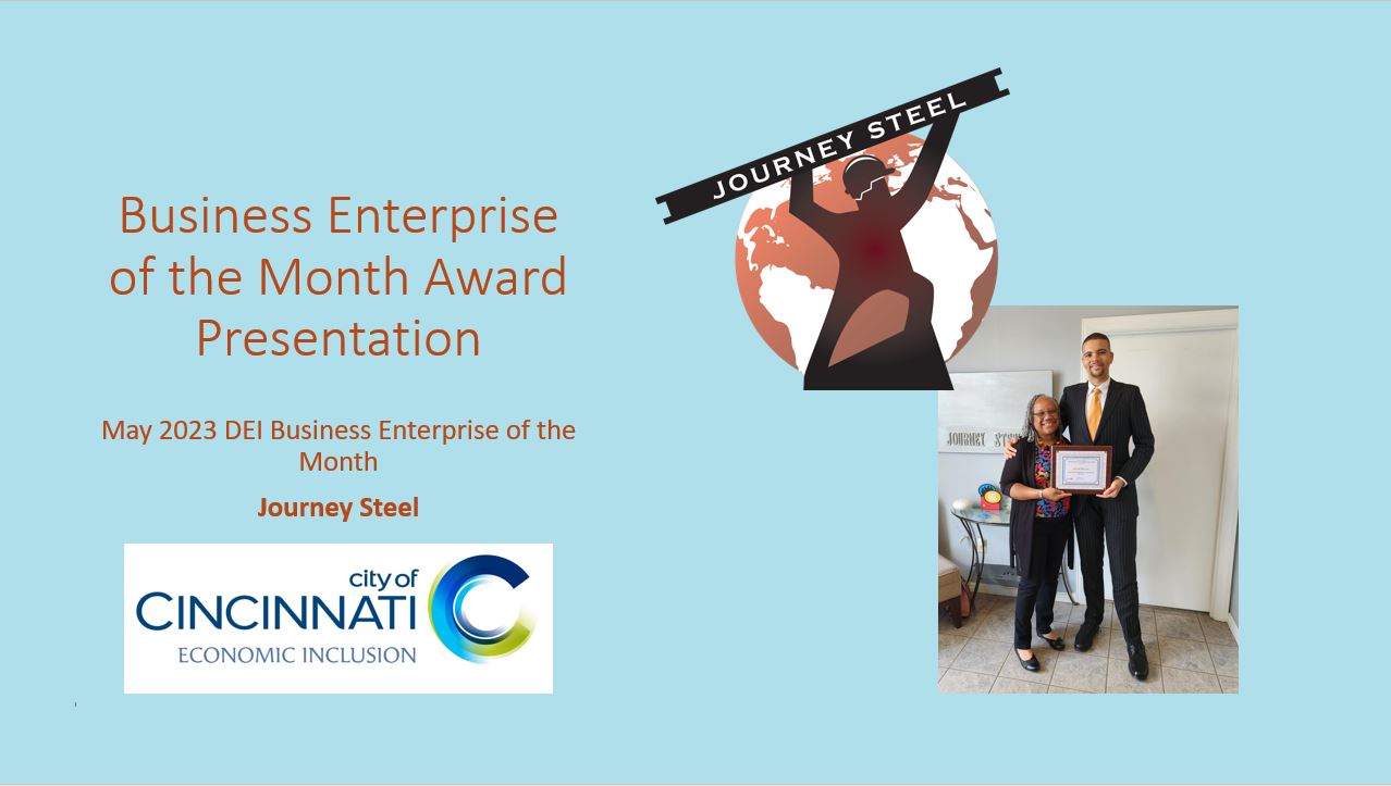 May 2023 Business Enterprise of the Month - Award Presentation - Inclusion