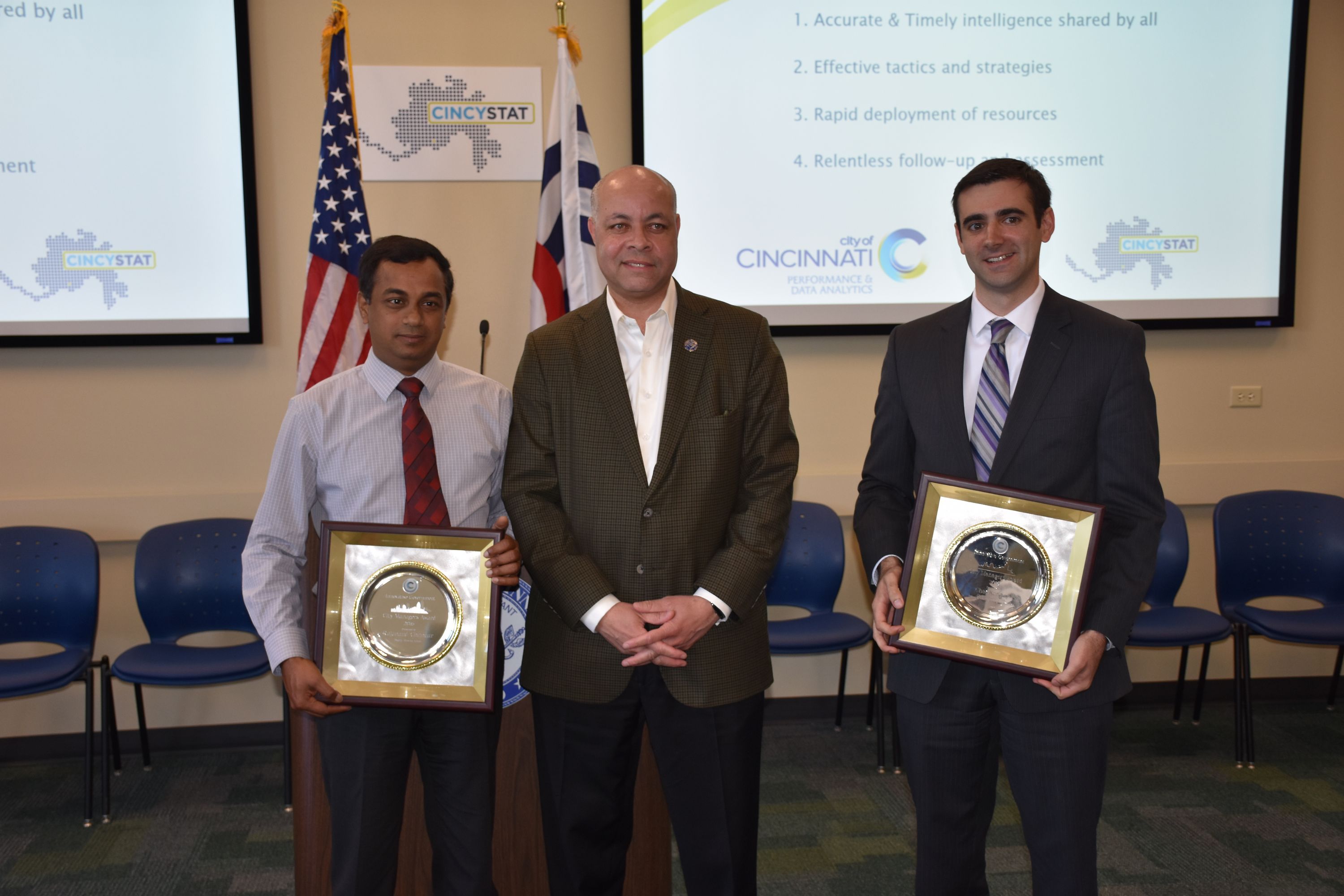 Two Employees Honored With Inaugural City Manager's Award for ...