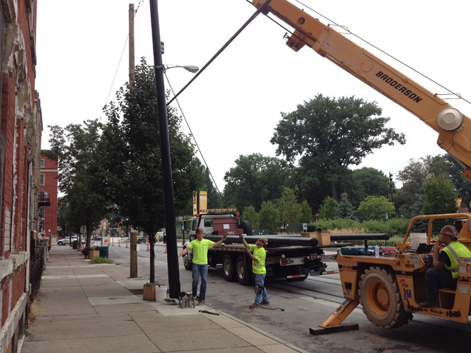 Streetcar Progress Update: August 25, 2014 - Streetcar