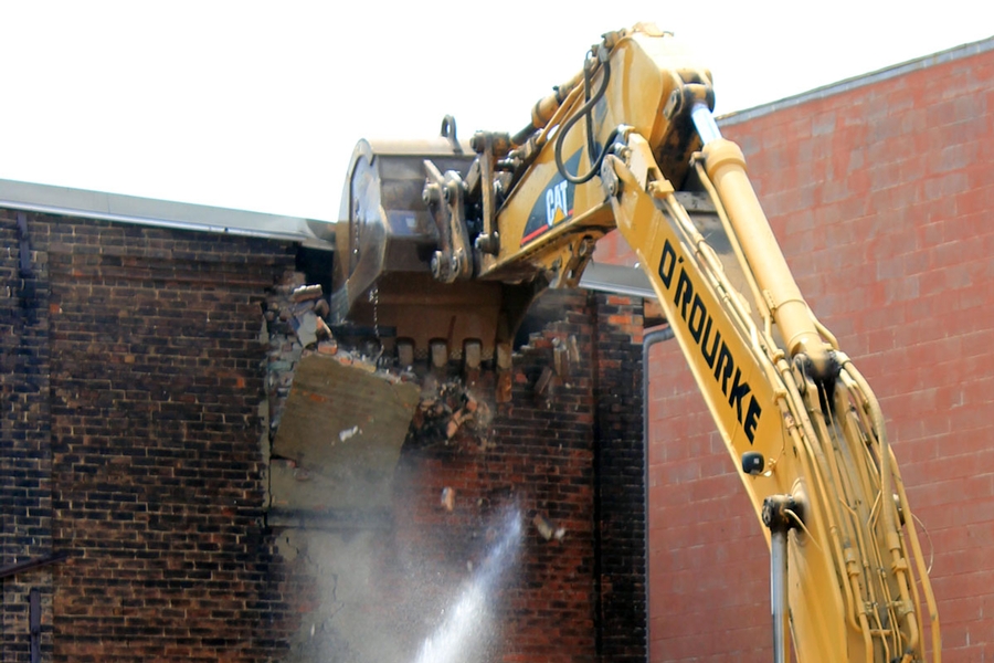 Demolition Marks Next Step Of Progress - Streetcar